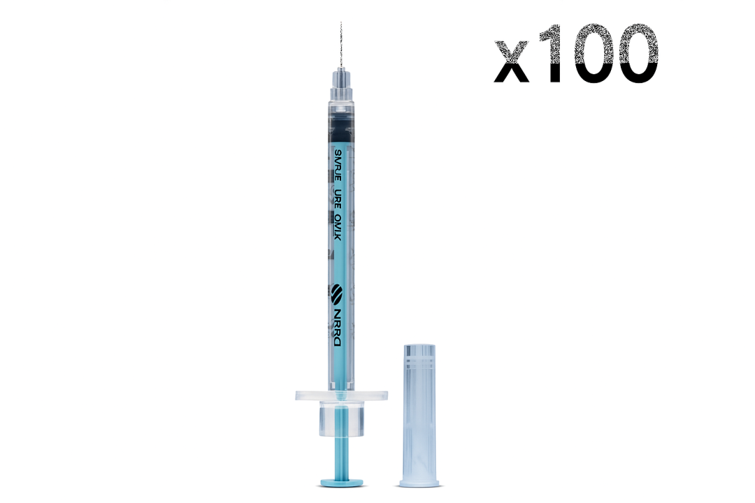 Nipro 0.3ml Syringe 31G x 8mm - Box of 100